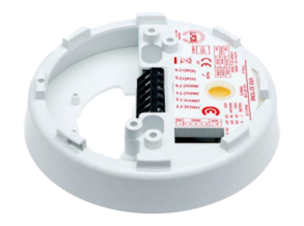 Heat Detectors (Collective and Addressable) Tagged "Detector Base ...