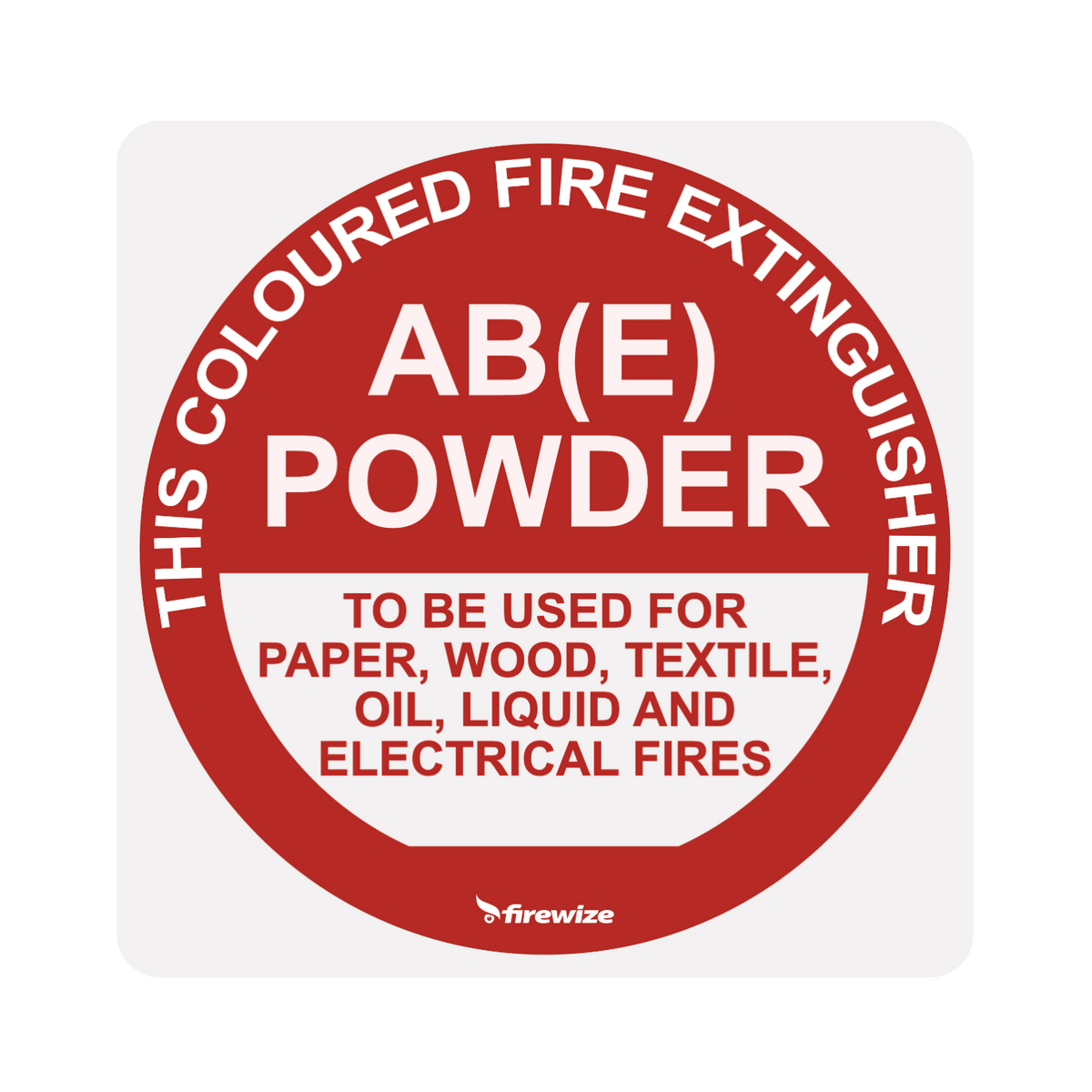 Fire Extinguisher Signs - Firewize