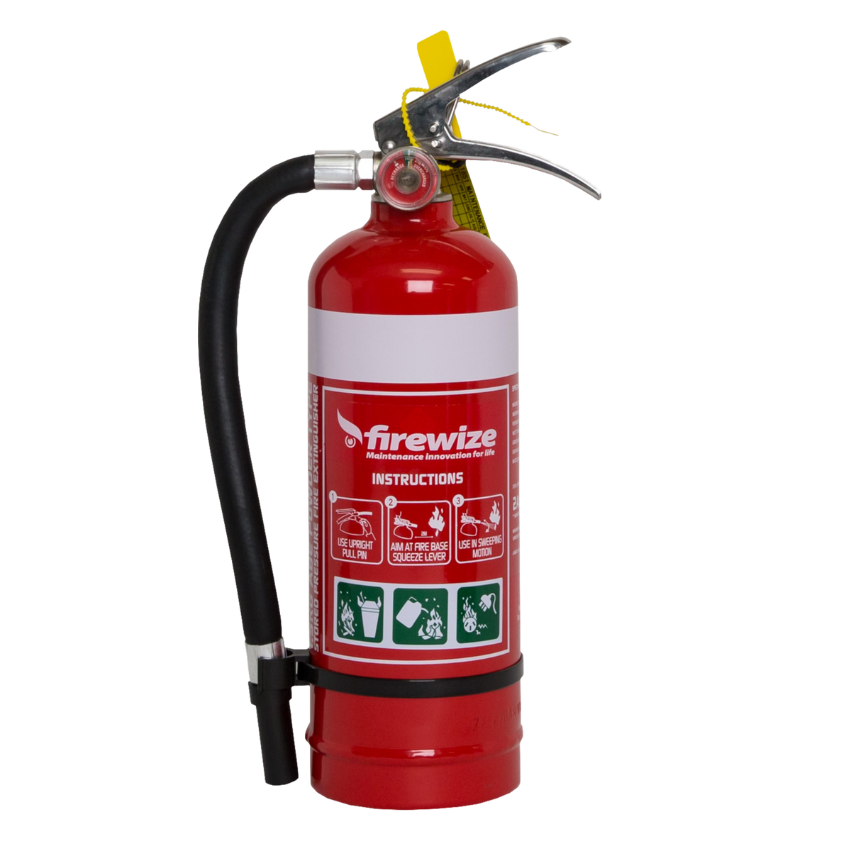 1.5kg ABE Dry Powder Fire Extinguisher - Firewize
